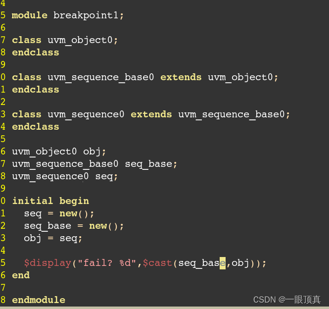 UVM学习之sequence启动_no default phase sequence for phase 'run-CSDN博客