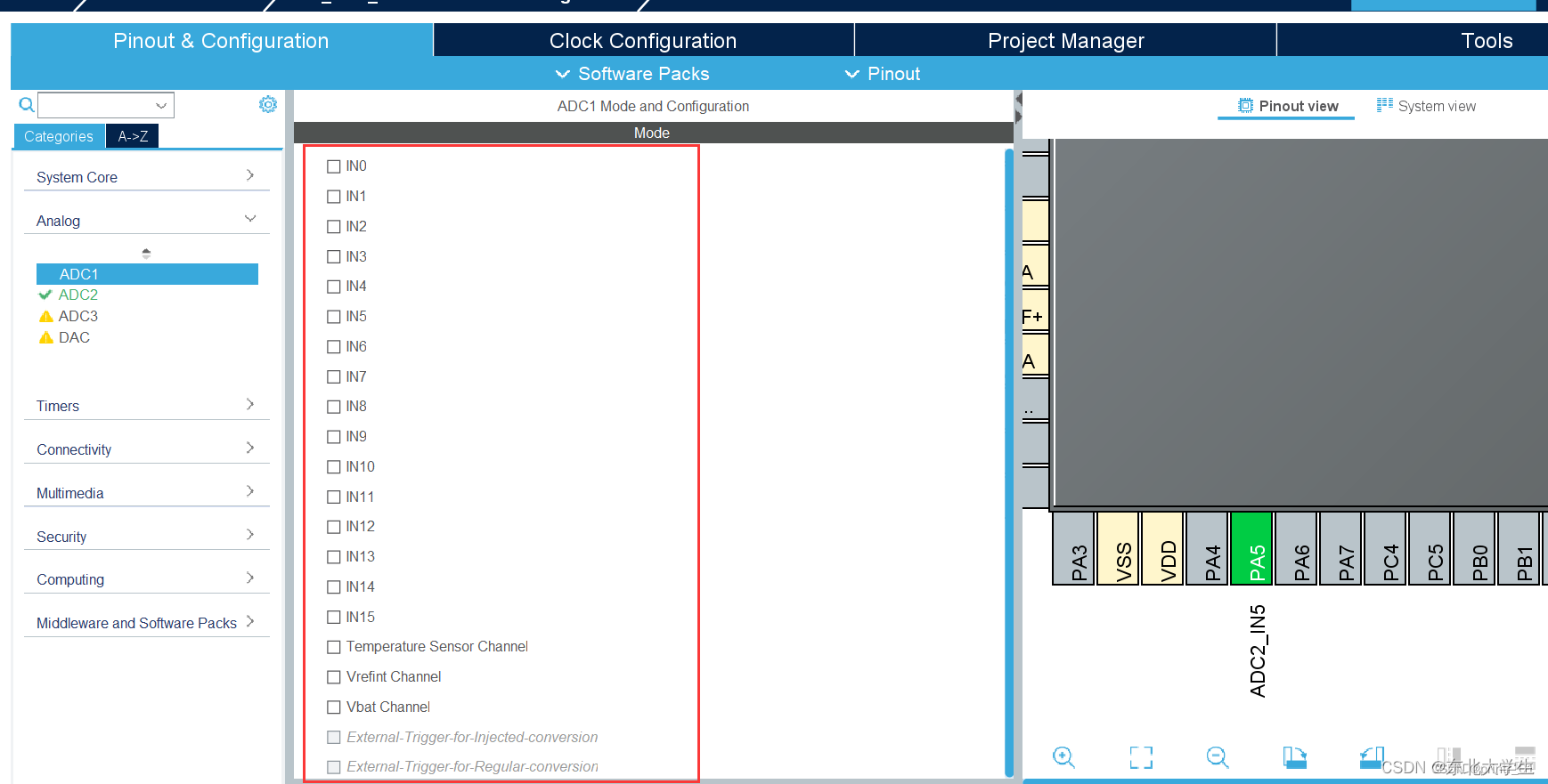 STM32中ADC在cubemx基础配置界面介绍_vrefint channel-CSDN博客