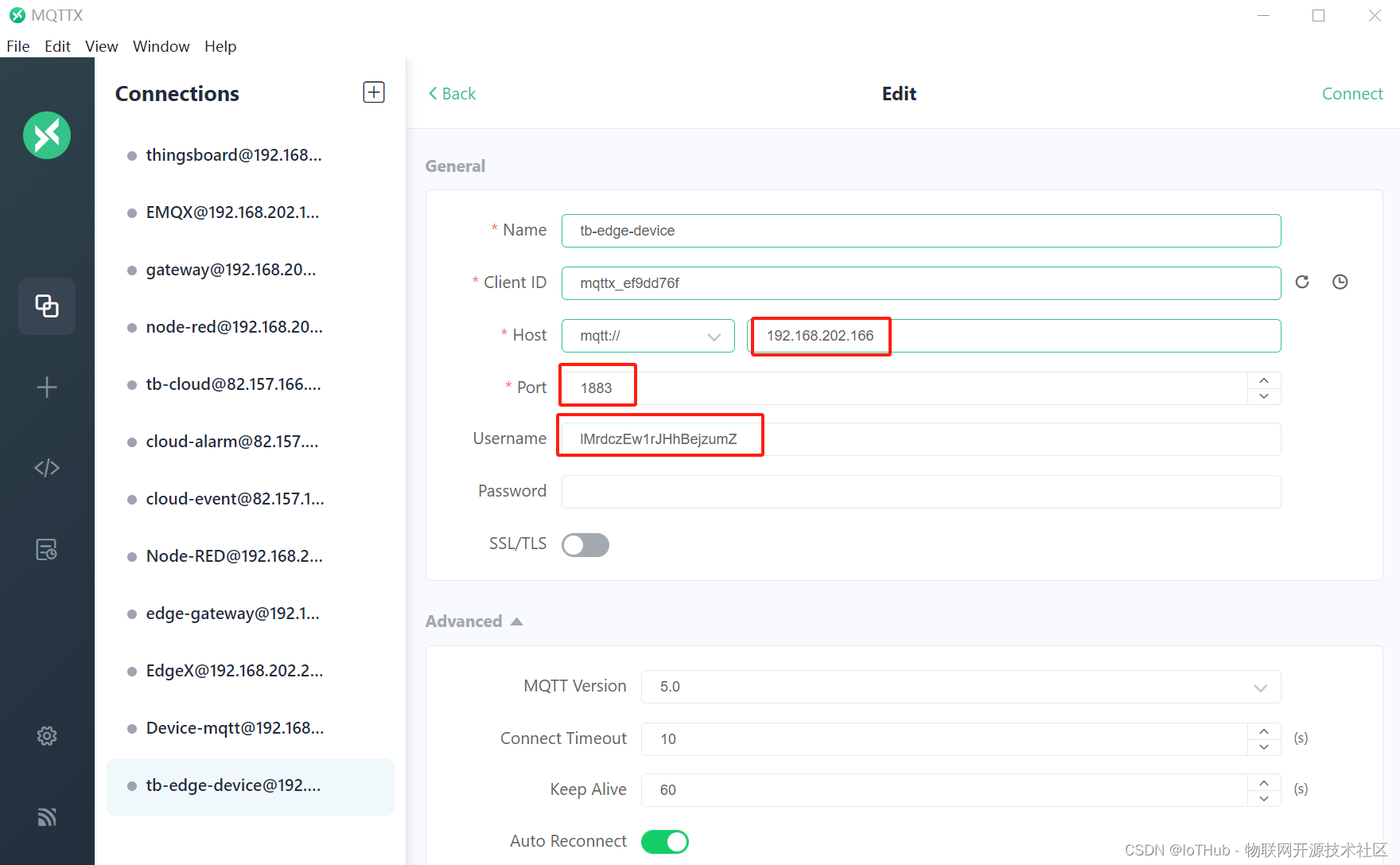 ThingsBoard Edge 设备连接-CSDN博客