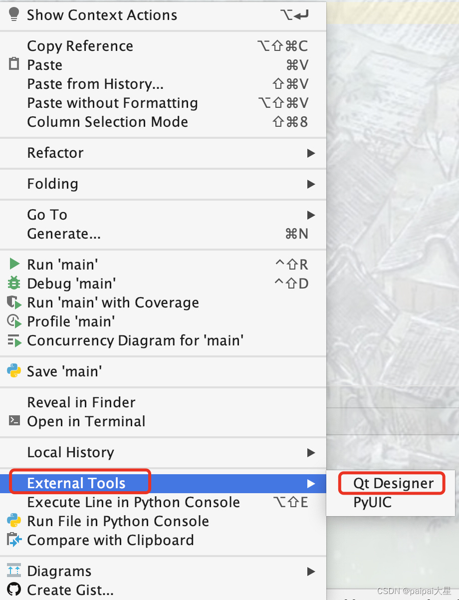 MAC 在pycharm中安装PyQt工具（Qt Designer、PyUIC）附下载链接_pyuic下载-CSDN博客
