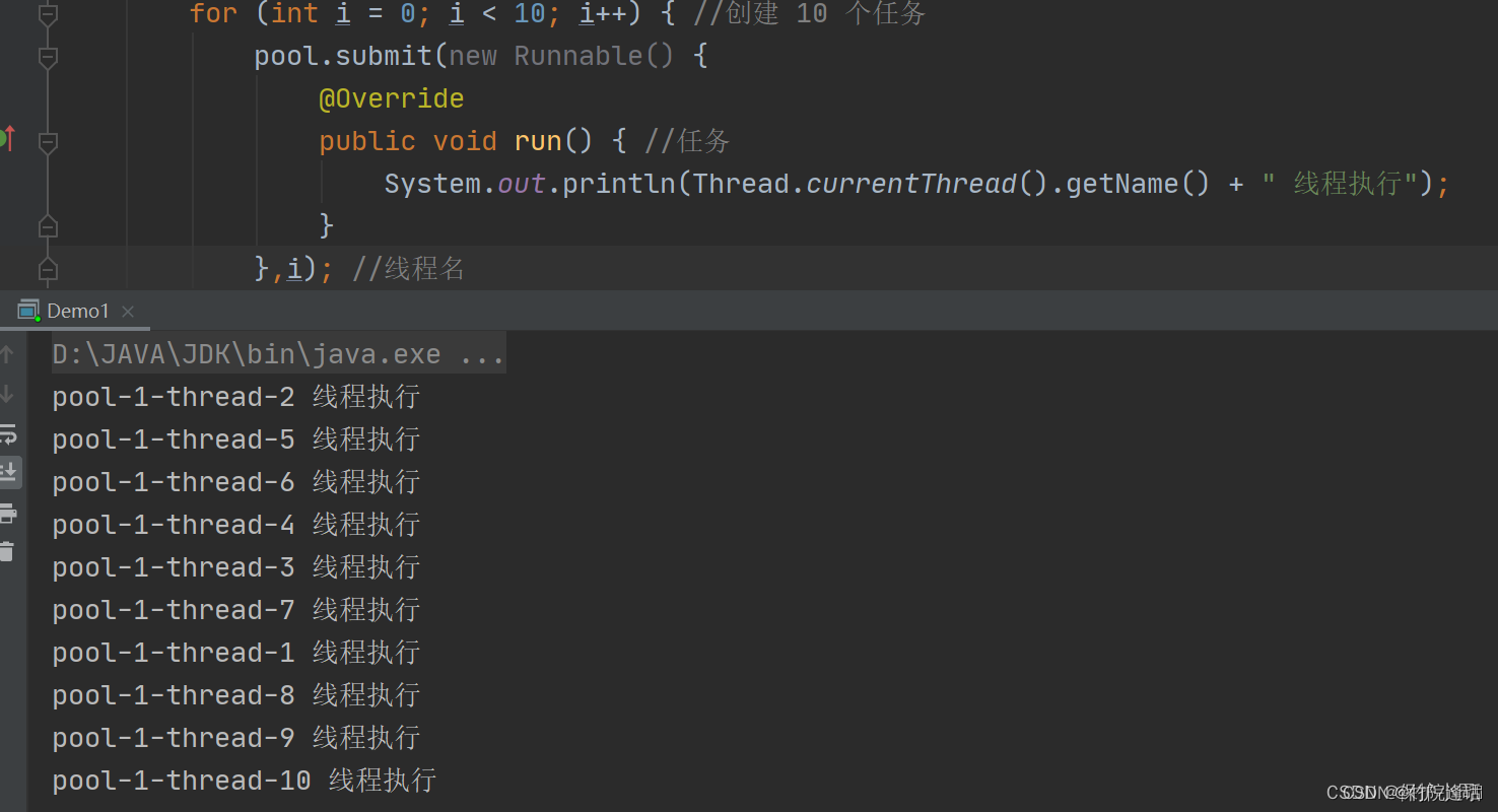 JAVA——线程池_executor.getqueue().put-CSDN博客