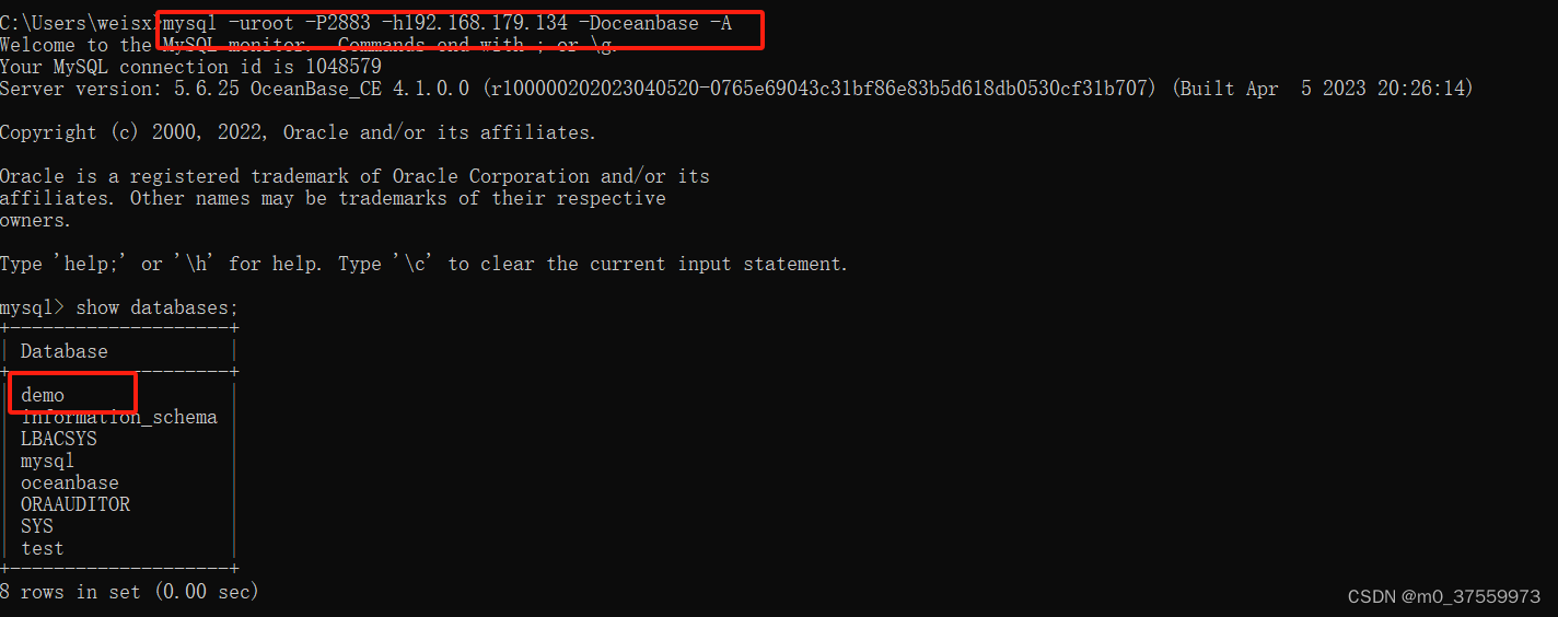 OceanBase：01-单机部署(开发环境)_oceanbase单机部署-CSDN博客