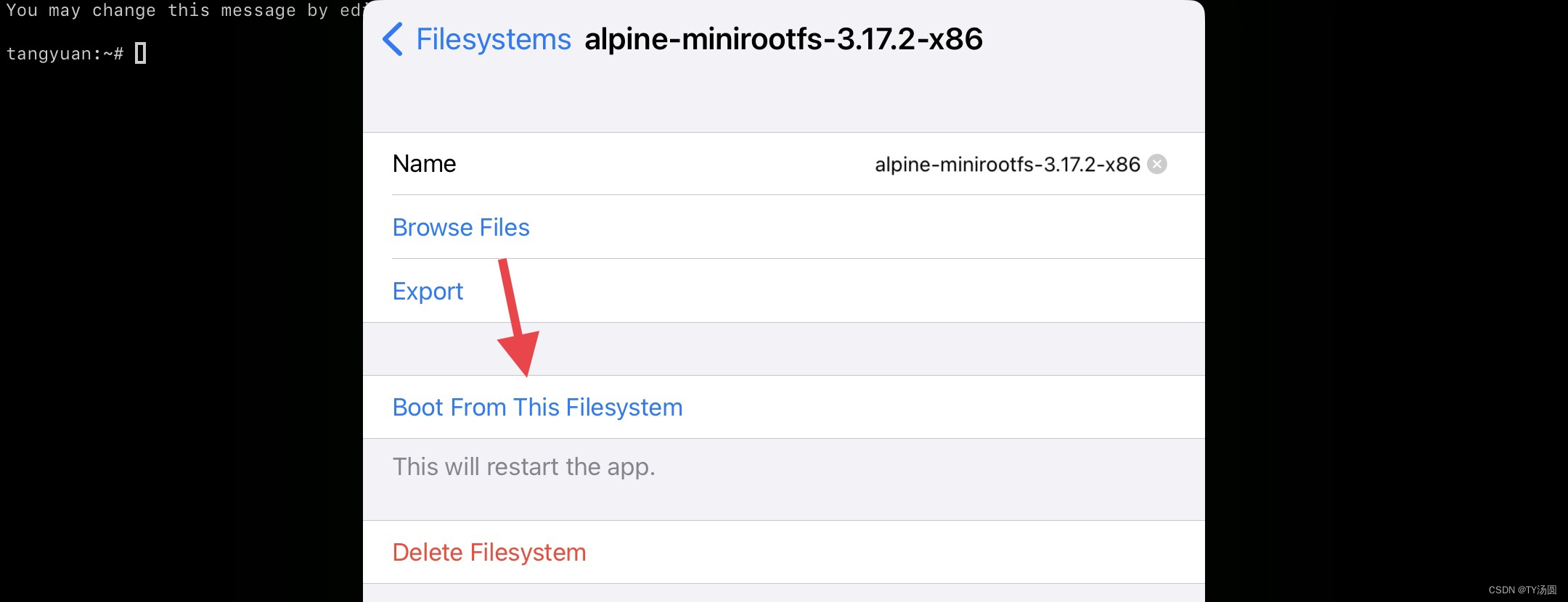 【创造者】为iSH/iSH-AOK配置Filesystem【iSH】_ish换filesystem-CSDN博客
