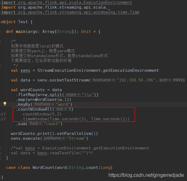 Flink基础入门实例【Scala简单统计WordCount、Window使用、选取输入中最大/小的值】_flink找出输入数据的最大值-CSDN博客