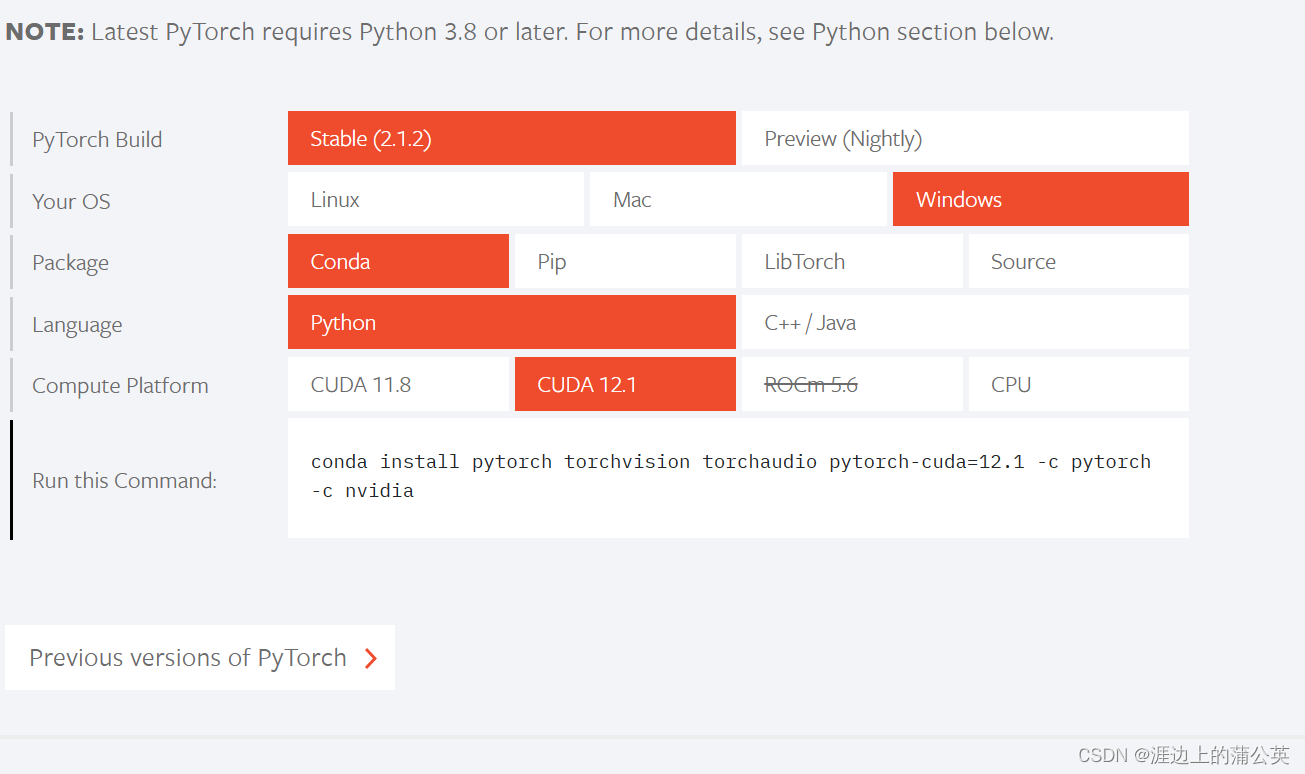安装PyTorch_python3.6 pytorch-CSDN博客