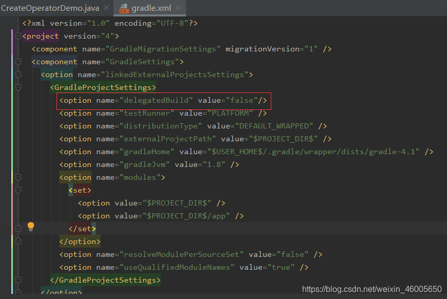 AS 运行 main() 方法出错：Could not create task ‘:app:CreateOperatorDemo.main()‘_could not create task ...