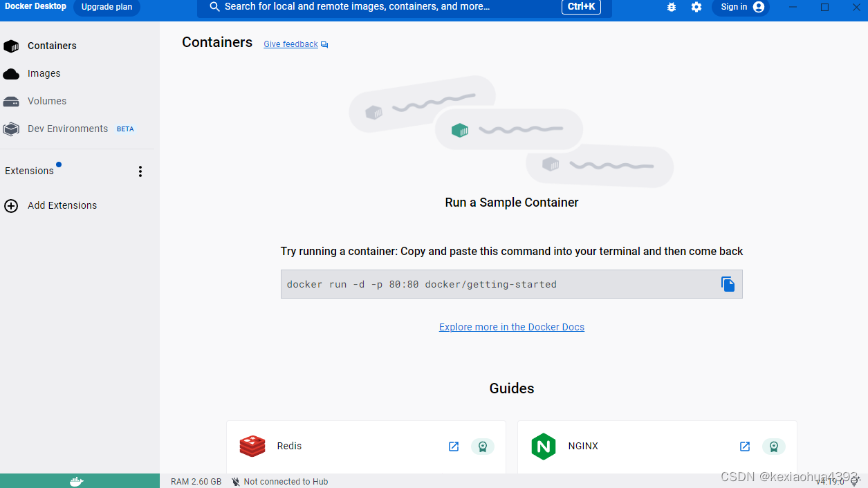 安装Windows docker与VSCode docker、Dev Containers和Remote - SSH插件_windows docker vscode-CSDN博客