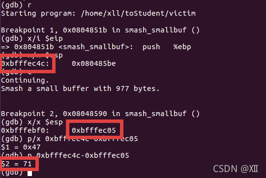 Linux32 shellcode实验实例_编写一段shellcode,并将实验过程及结果详细记录下来-CSDN博客
