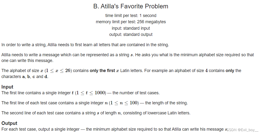 Codeforces Round #835 (Div. 4)A.B.C.D.E.F_codeforces 835-CSDN博客