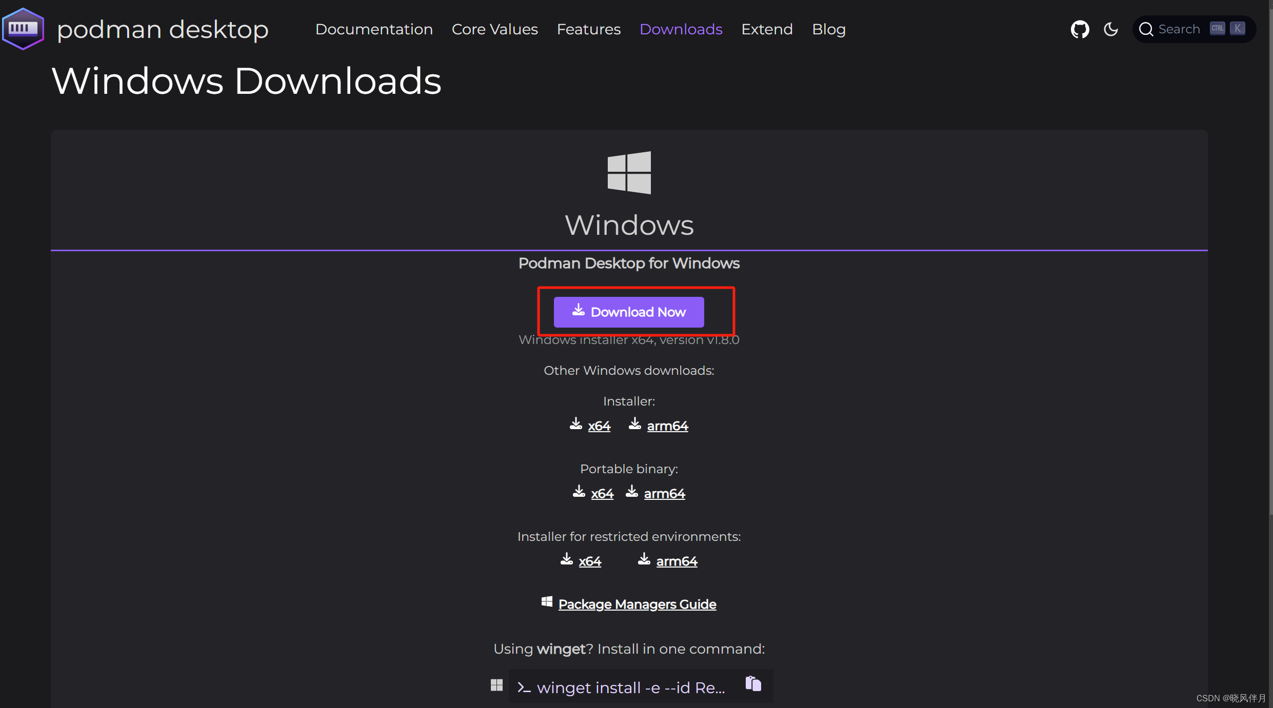 Windows Podman安装_podman windows-CSDN博客