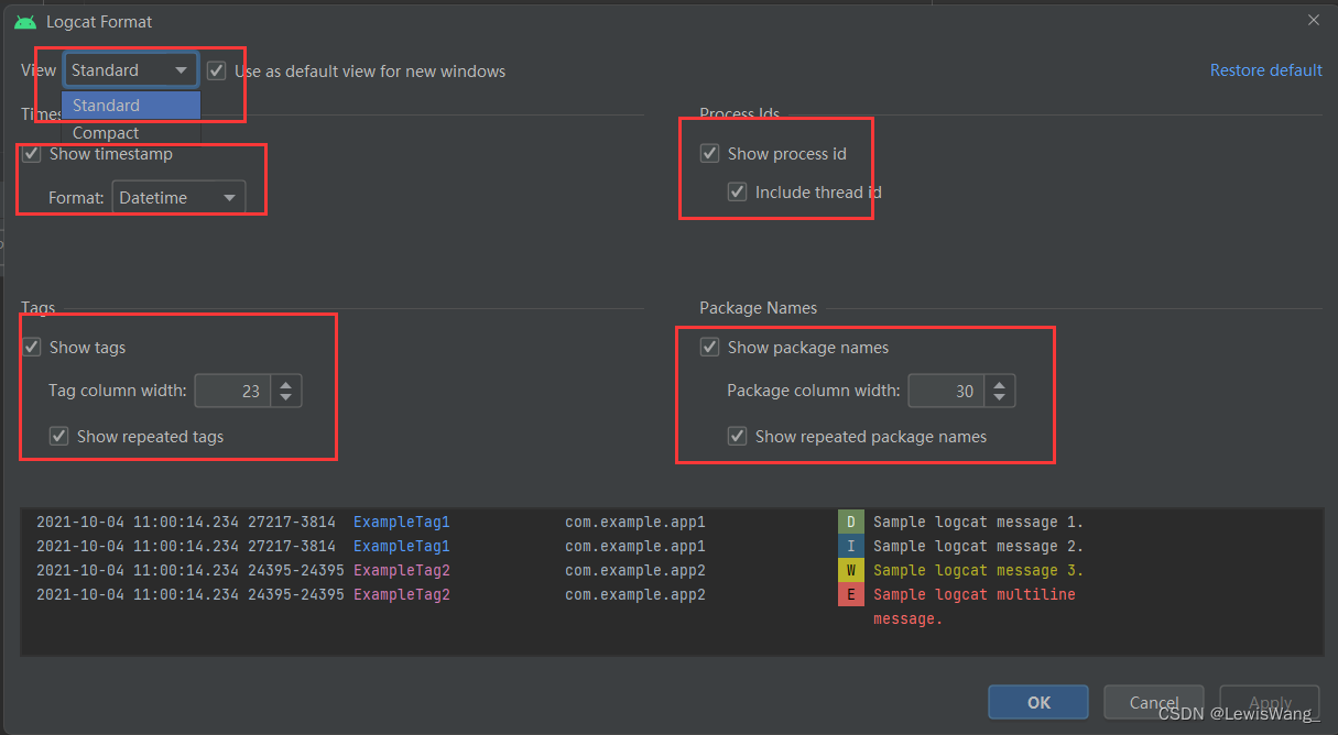 Android Studio Dolphin 新版Logcat的配置使用_android studio logcat-CSDN博客