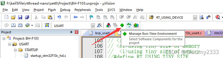stm32f103标准库移植RT-Thread Nano 3.1.5版本教程_rt-thread离线安装包下载-CSDN博客