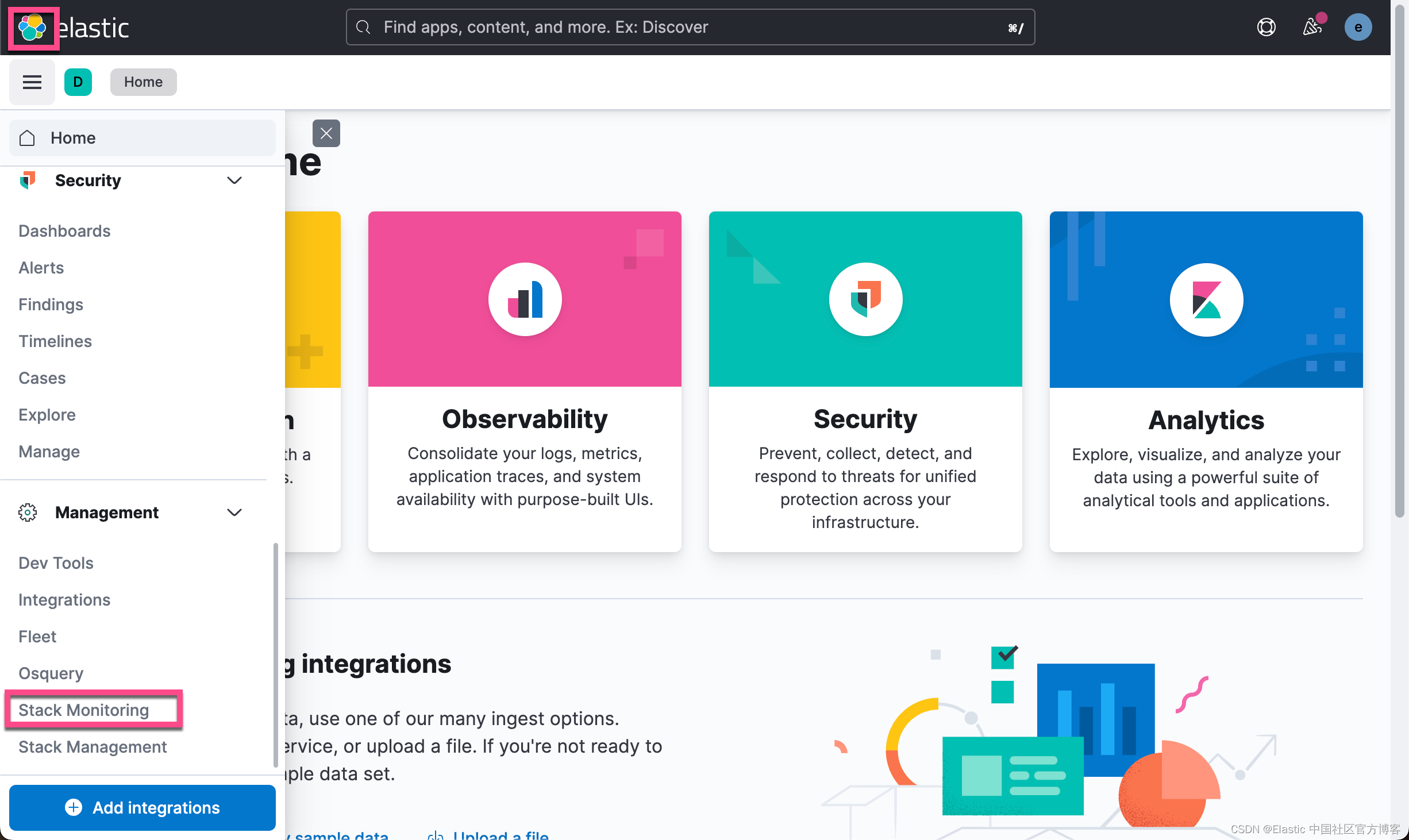 Observability：集群监控 （一） - Elastic Stack 8.x_xpack.monitoring.collection.enabled-CSDN博客