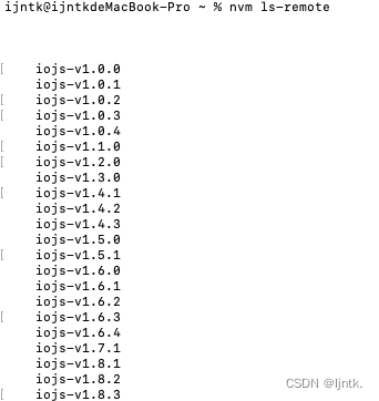 mac 安装nvm 无法找到node版本问题_mac 找不到node-CSDN博客