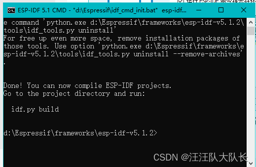 window下esp-idf开发环境安装:cmd和vscode esp-idf插件环境_esp-idf cmd-CSDN博客