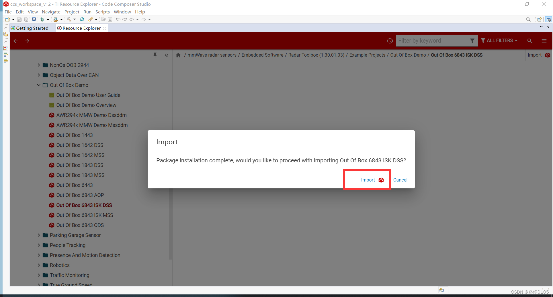 TI IWR 6843 ISK 毫米波雷达开箱测试_iwr6843-CSDN博客