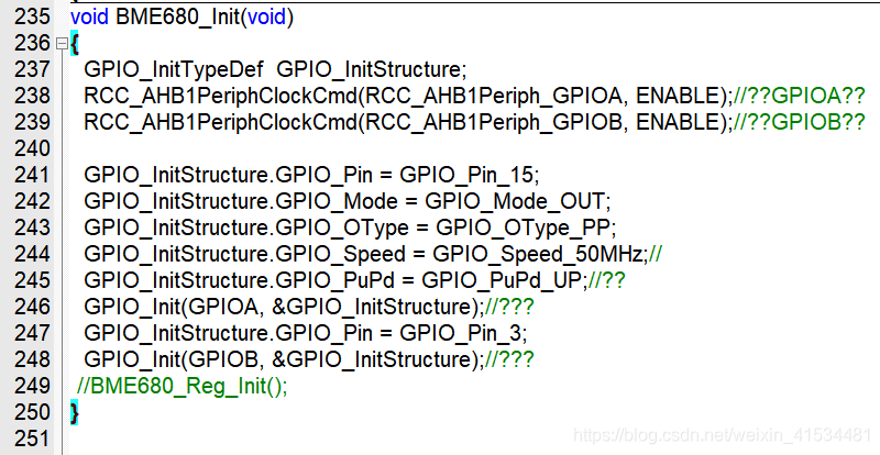 毕业设计--2020.02.13-----基于Stm32F407的 BME680传感器库函数的迁移_stm32 iic 读取bme680-CSDN博客