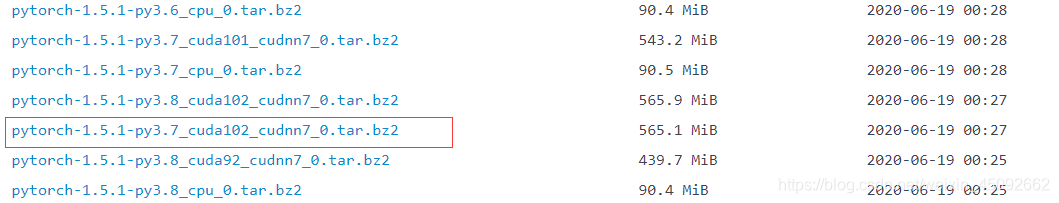 pytorch1.5对应的python版本_Pytorch1.5.1版本安装的方法步骤-CSDN博客
