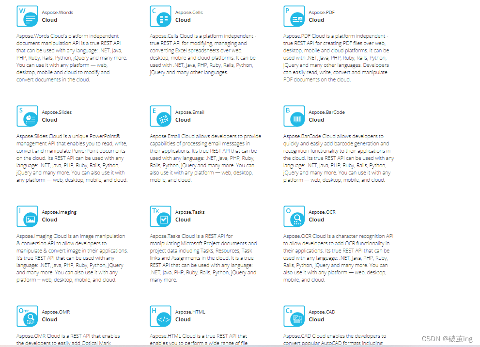 【文档处理aspose】低代码处理，支持多种格式处理，pdf，docx，html，markdown，tex等格式处理及互相转换_aspose markdown-CSDN博客