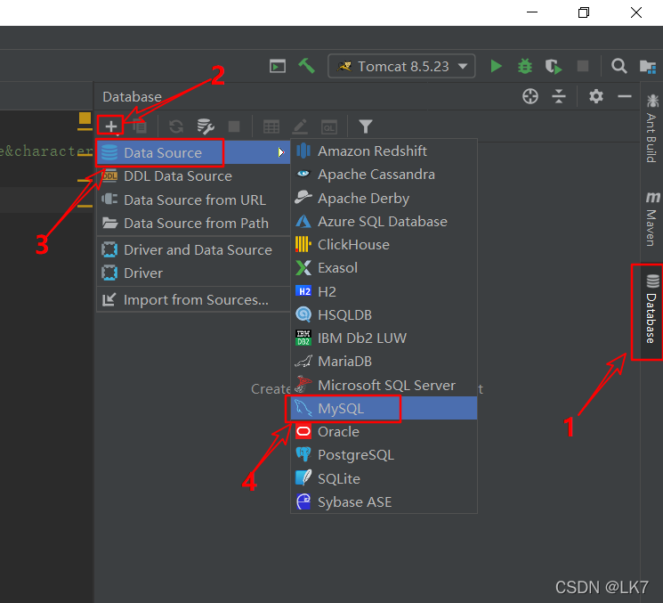 IDEA关联MySQL数据库_mysql关联idle-CSDN博客