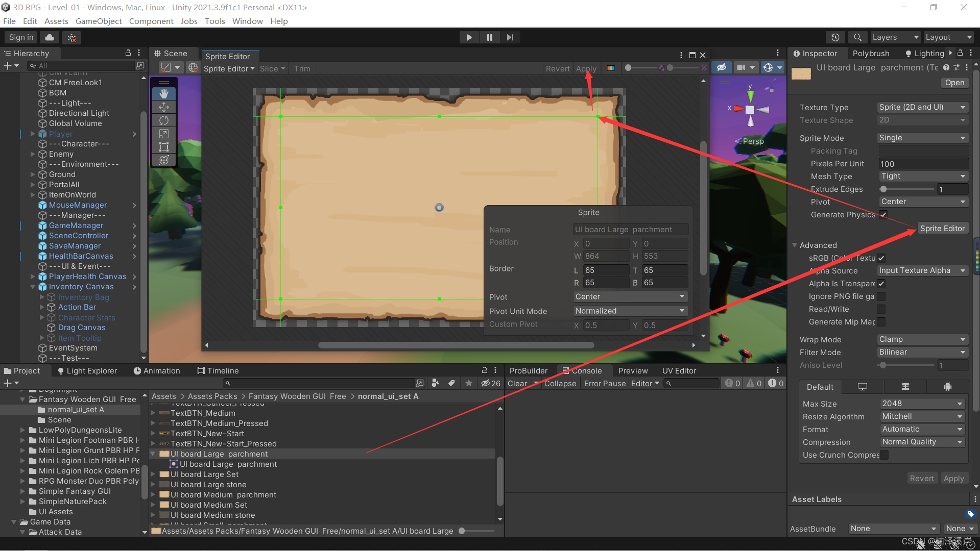 Unity3d Rpg——背包系统学习总结（1）unity 制作 按照图片形状进行放置的背包 Csdn博客