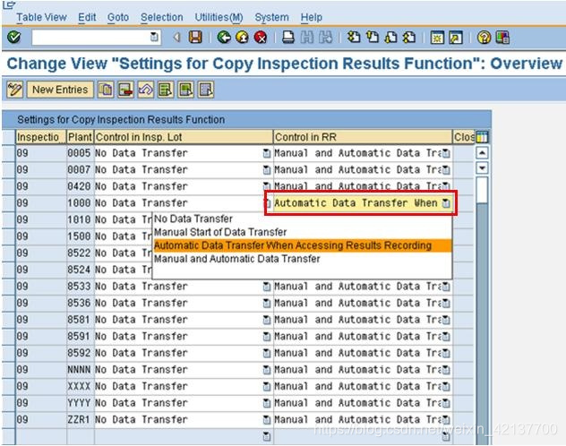 SAP QM Copy Inspection Results from Previous Inspection Lot_sap检验结果copy ...