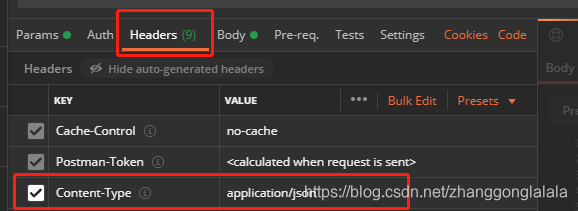 postman中传递@RequestBody参数 Content type ‘application/octet-stream‘ not supported_zhanggonglalala ...