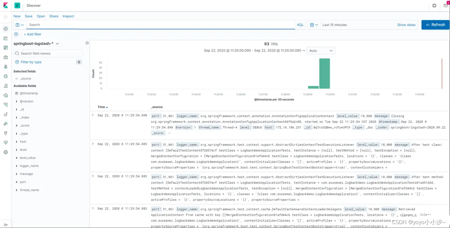 Java接口测试之整合ELK实现日志收集_java elk日志收集-CSDN博客