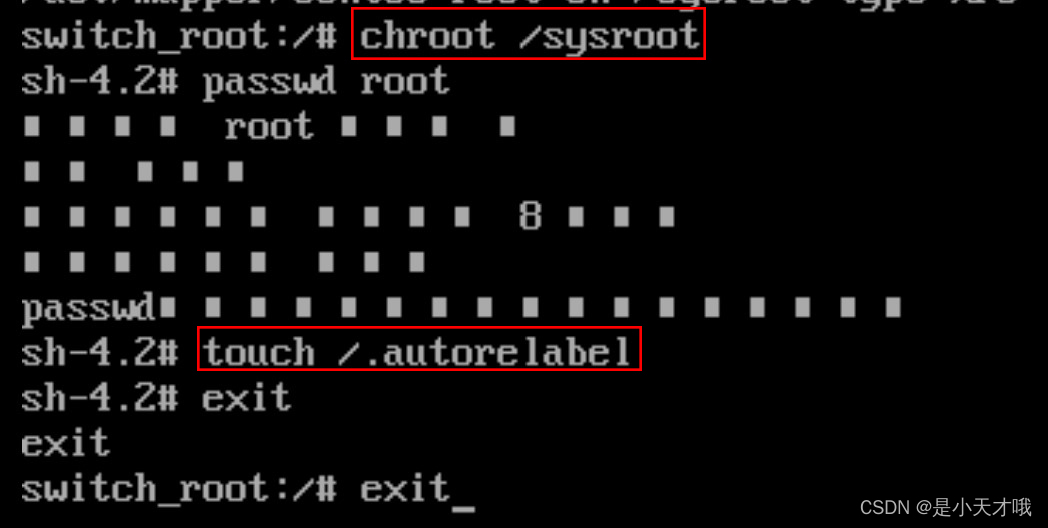 百战RHCE（第四十一战：linux高级应用-重置root密码）_chroot sysroot-CSDN博客