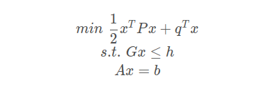 Python-cvxopt库的使用(2)(解决QP问题)_qpsolvers.exceptions.solvernotfound: solver 'cvxop-CSDN博客