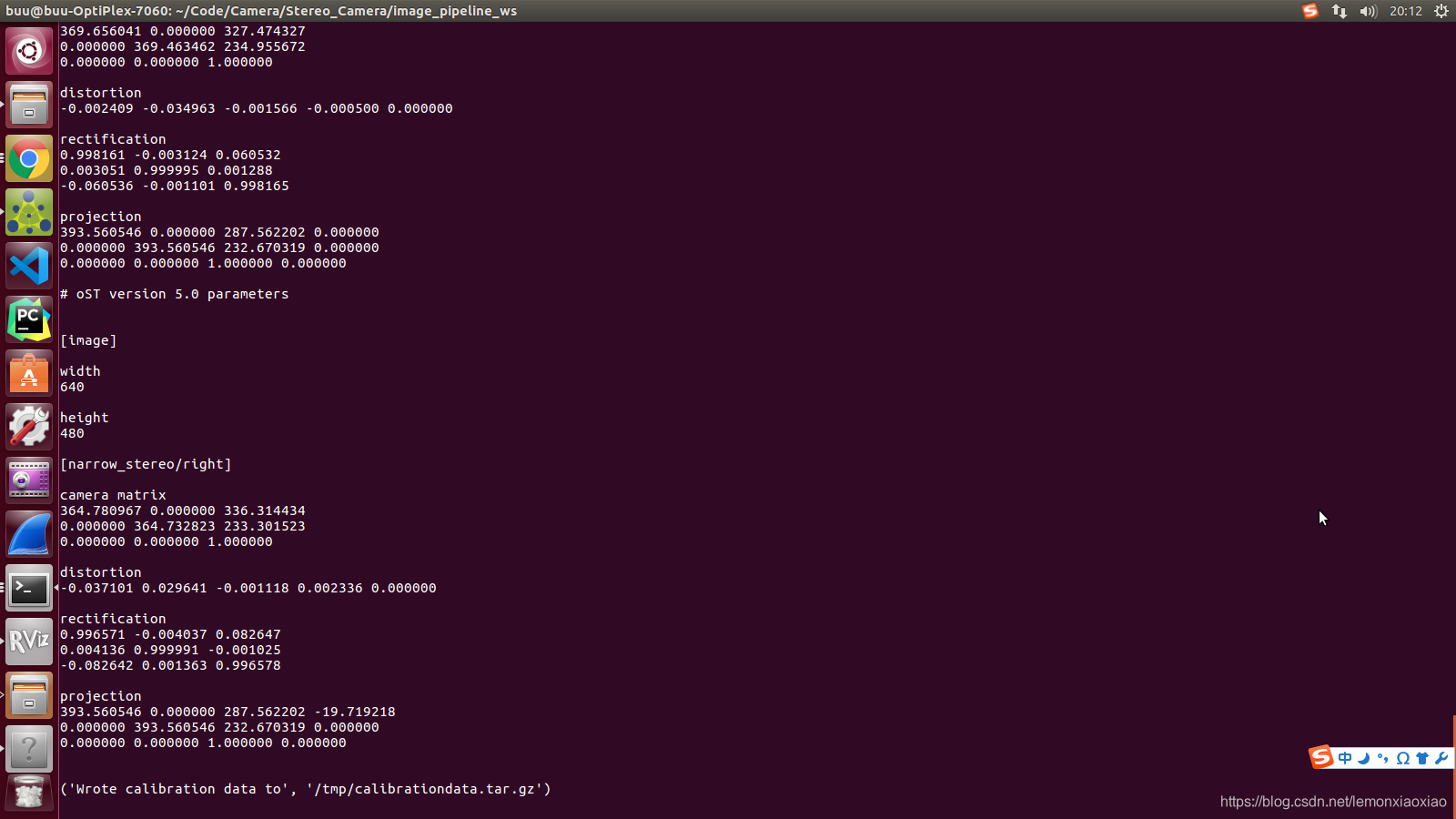 ROS下采用camera_calibration进行双目相机标定_ros双目标定-CSDN博客