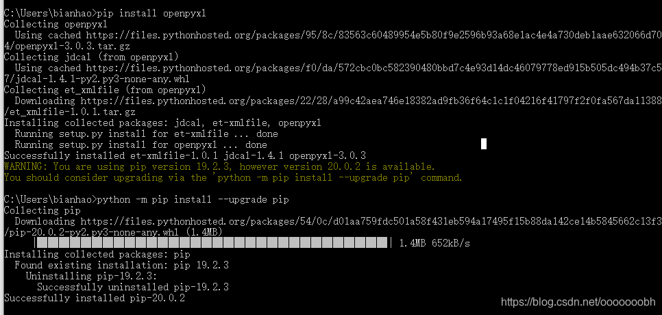 ModuleNotFoundError: No module named 'openpyxl'-CSDN博客