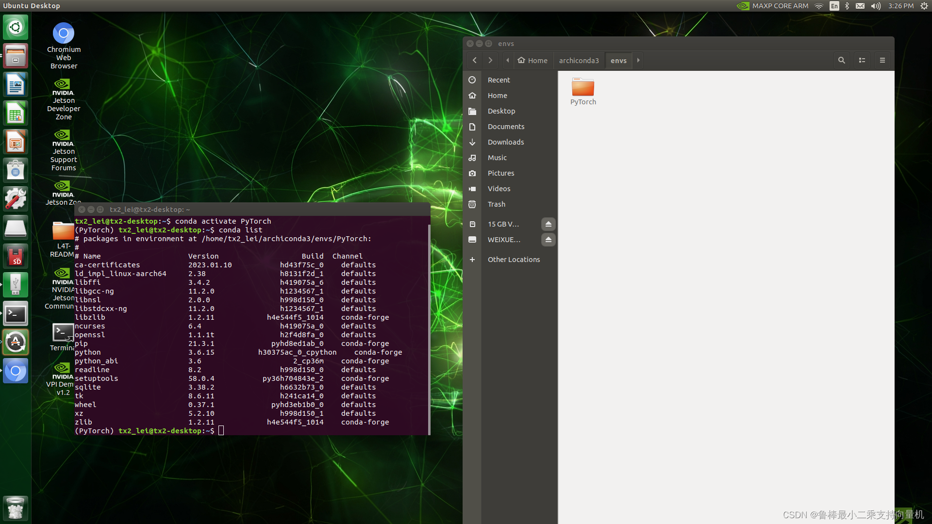 【玩转Jetson TX2 NX】（十）TX2 NX 安装Archiconda3+创建pytorch环境（详细教程+错误解决）-CSDN博客