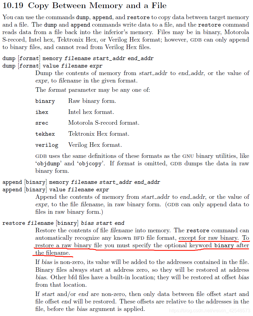 GDB调试技巧_gdb restore-CSDN博客