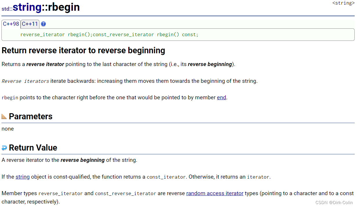 C++ string类详解-CSDN博客