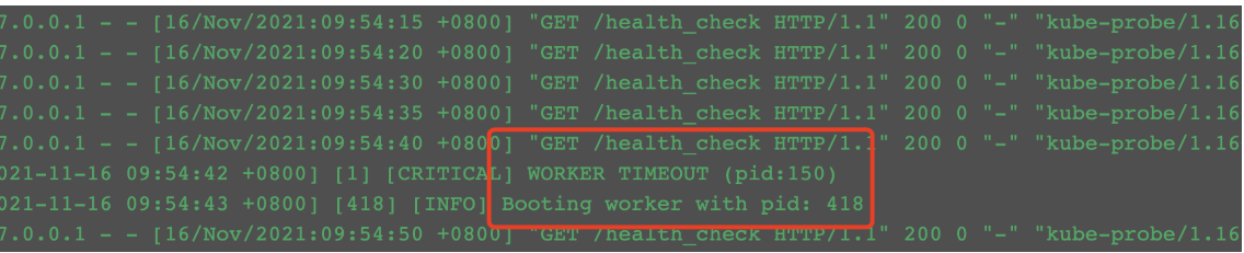 gunicorn 超时报错： WORKER TIMEOUT-CSDN博客