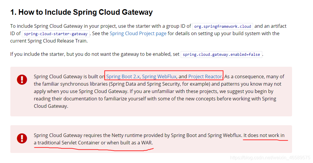 Spring Cloud Gateway不能使用外置tomcat部署的问题_gateway tomcat-CSDN博客