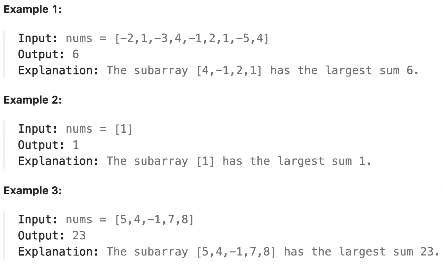 0053_Maximum-Subarray【M】（求和最大的连续子数组）_maxsubarray-CSDN博客