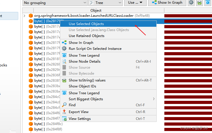 记录一次SpringBoot项目中因为server.max-http-header-size导致的内存溢出 并使用JVM命令以及Jprofile排查过程_biggest objects gc ...