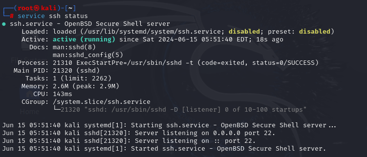 kali连接SSH_kali ssh-CSDN博客