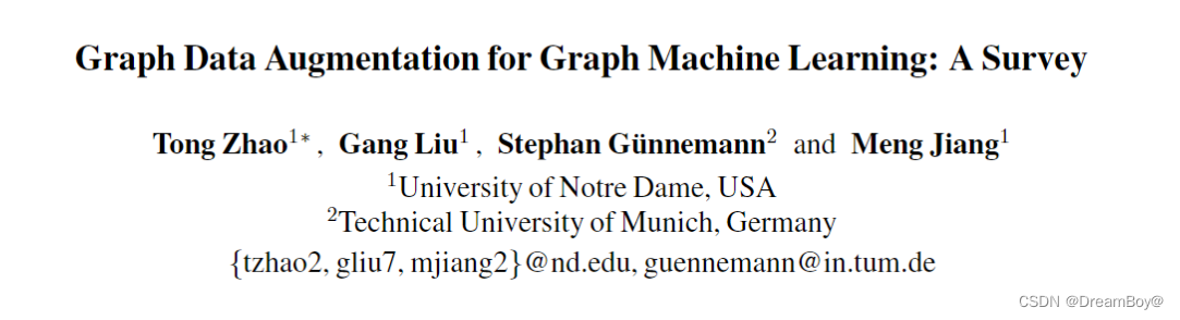 论文学习：Graph Data Augmentation for Graph Machine Learning: A Survey-CSDN博客