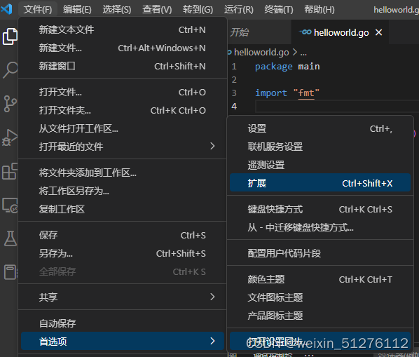 vscode中配置go语言-完成第一个“helloworld”项目-CSDN博客