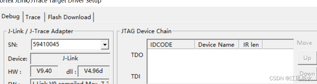 Keil5报错“ no debug unit device found“_stm32_江风与火-GitCode 开源社区