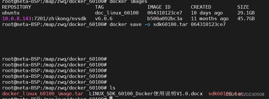 linux之docker- image.tar 的导出和导入_docker image tar-CSDN博客