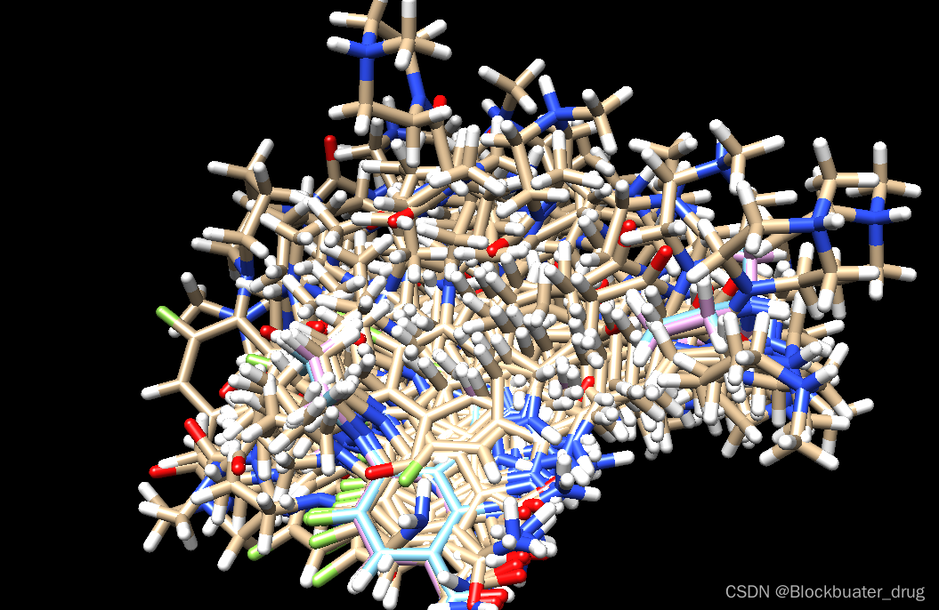 UCSF DOCK 分子对接详细案例（01）- rigid, fixed anchor, flexible dock-CSDN博客