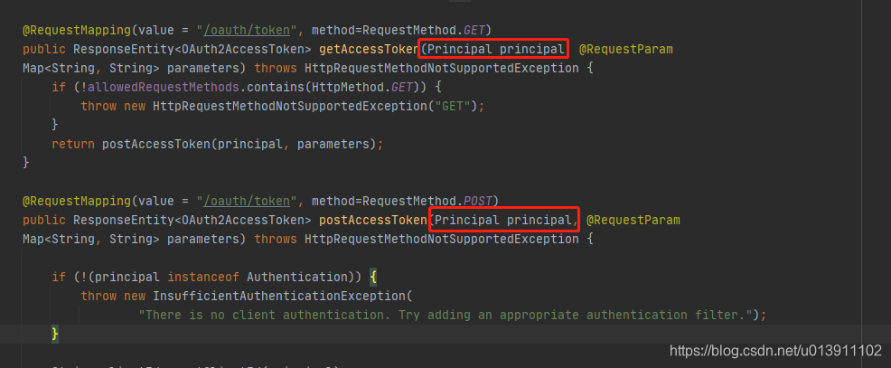 spring security oauth其中的/oauth/token做了哪些_approvalparameters.get ...