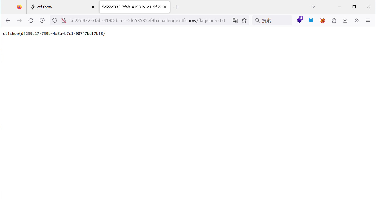CTF秀 ctfshow WEB入门 web1-10 wp精讲_ctf.show ctfshow web1-CSDN博客