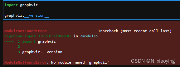 jupyter lab无法导入graphviz模块_安装了graphviz却不能导入-CSDN博客