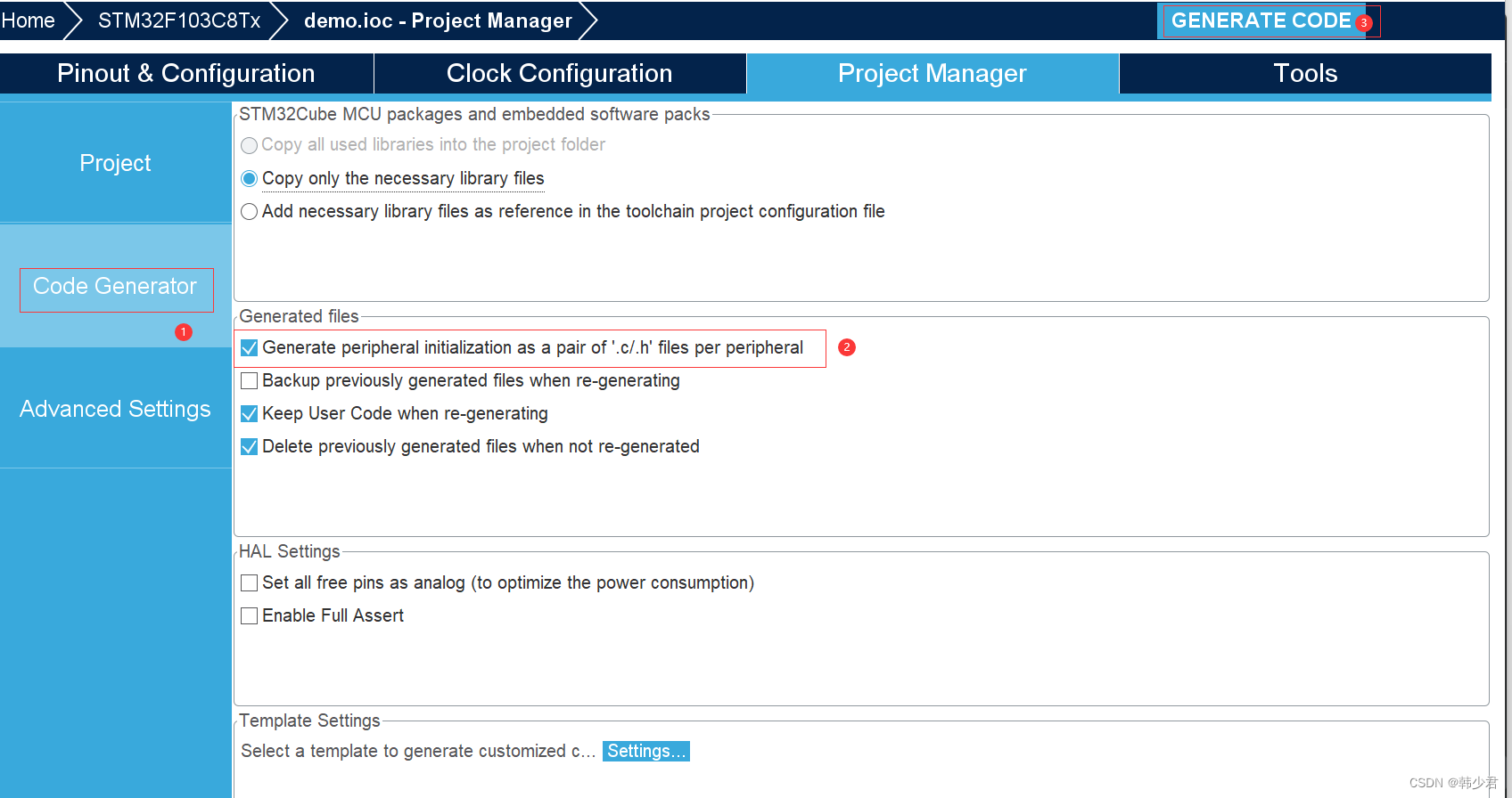 使用clion配合STM32CubeMX开发stm32(包含断点调试，查看寄存器值，printf重定向)_stm32 clion-CSDN博客