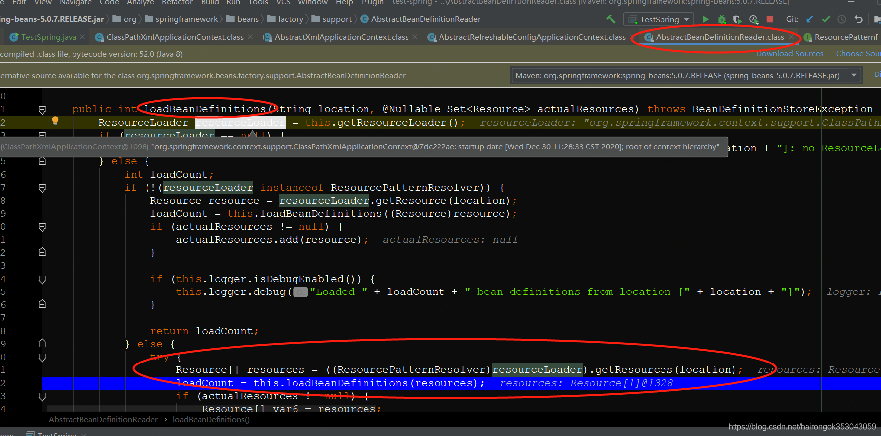 spring容器初始化中：加载beanDefinition的过程_configurablelistablebeanfactory. 加载bean-CSDN博客